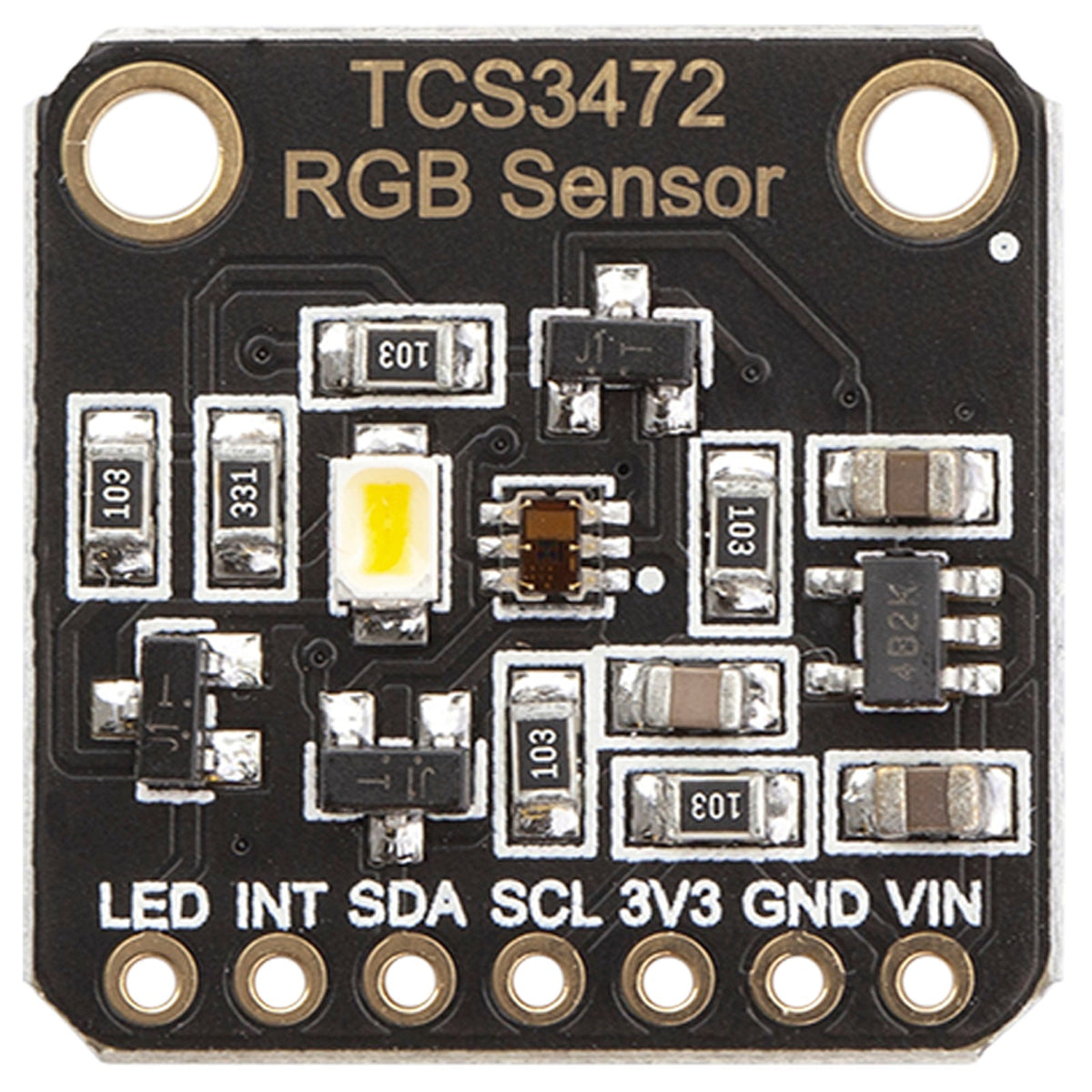 Tcs34725 Rgb Color Sensor Color Detection Compatible With Arduino