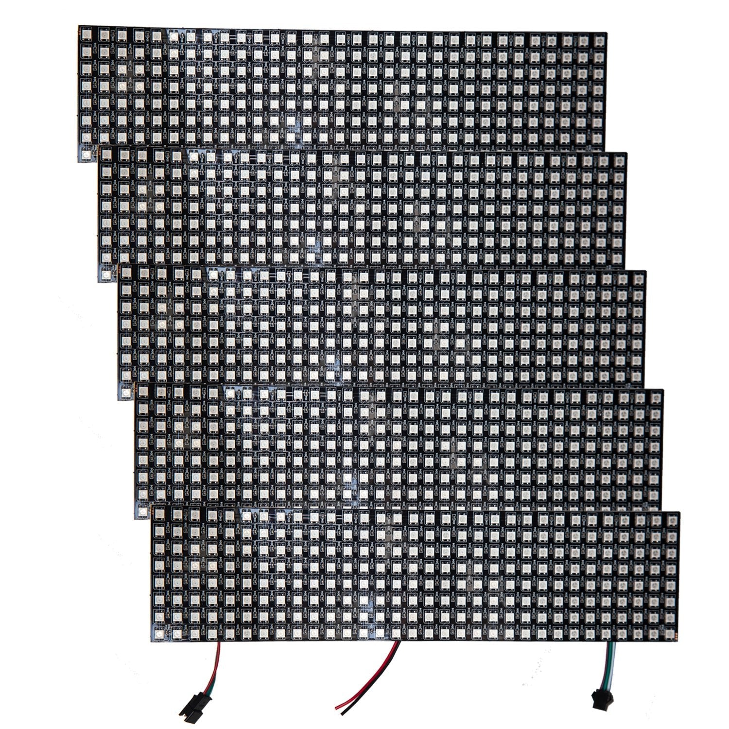 WS2812B Matrix LED Panel Modul mit individuell adressierbaren RGB LED